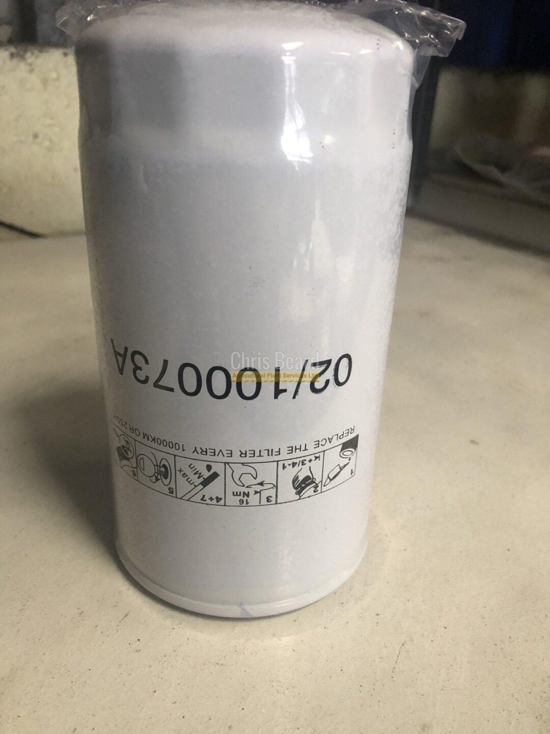 Perkins Turbo Engine Oil Filter 02/100073 ⋆ Chris Beard APS