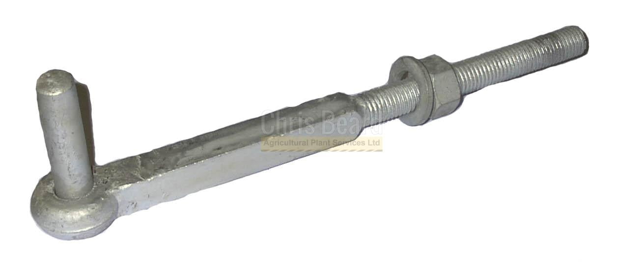 Gate Hanger Galvanised Bolt-on Square 3/4 in Pin ⋆ Chris Beard APS