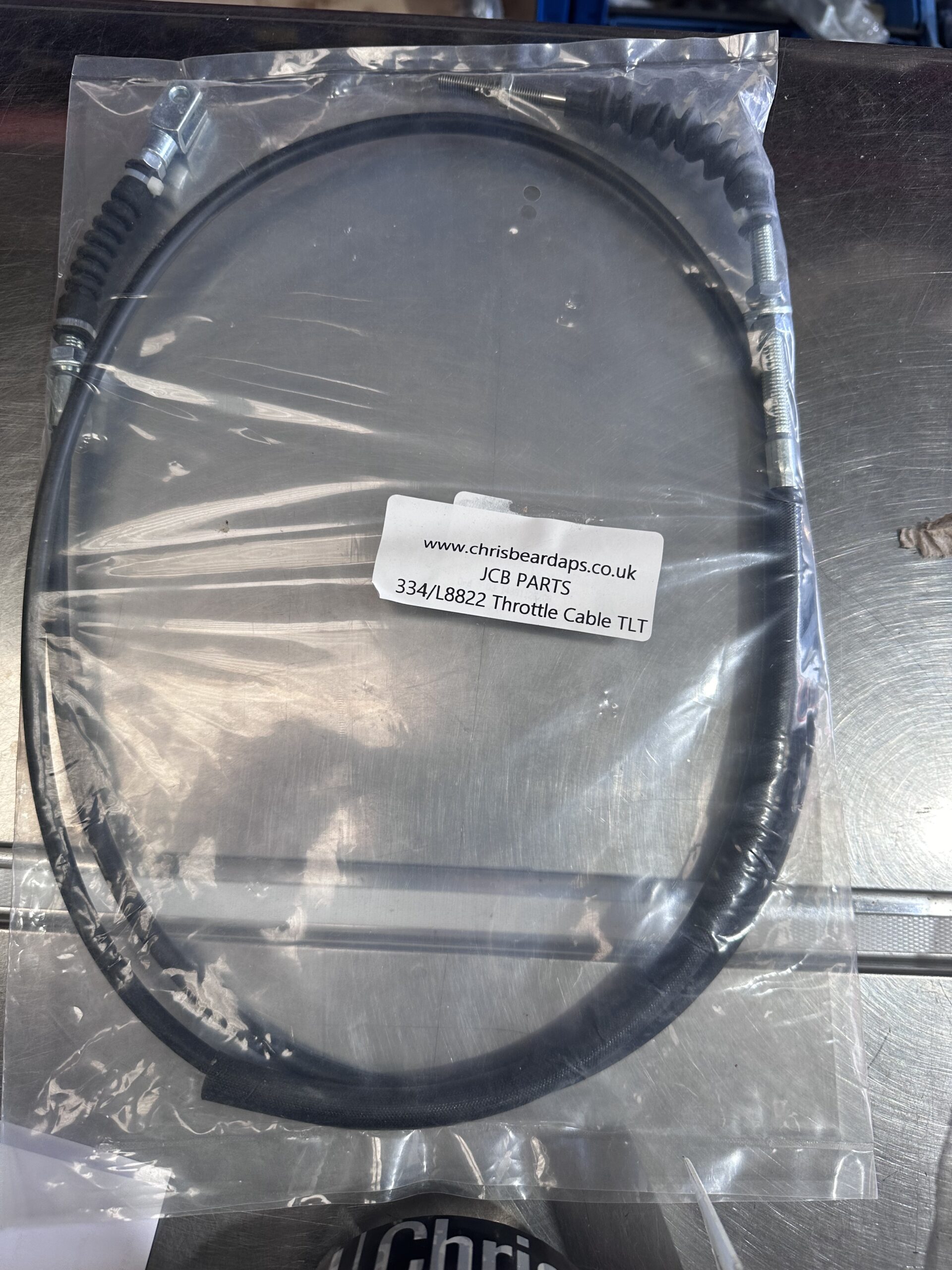 334/L8822 JCB Throttle Cable Teletruck ⋆ Chris Beard APS