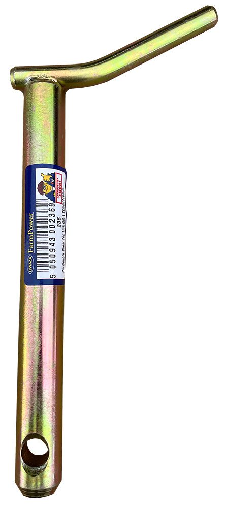 22mm/175mm Lower Link Pin Double Shear Cat 1 ⋆ Chris Beard APS