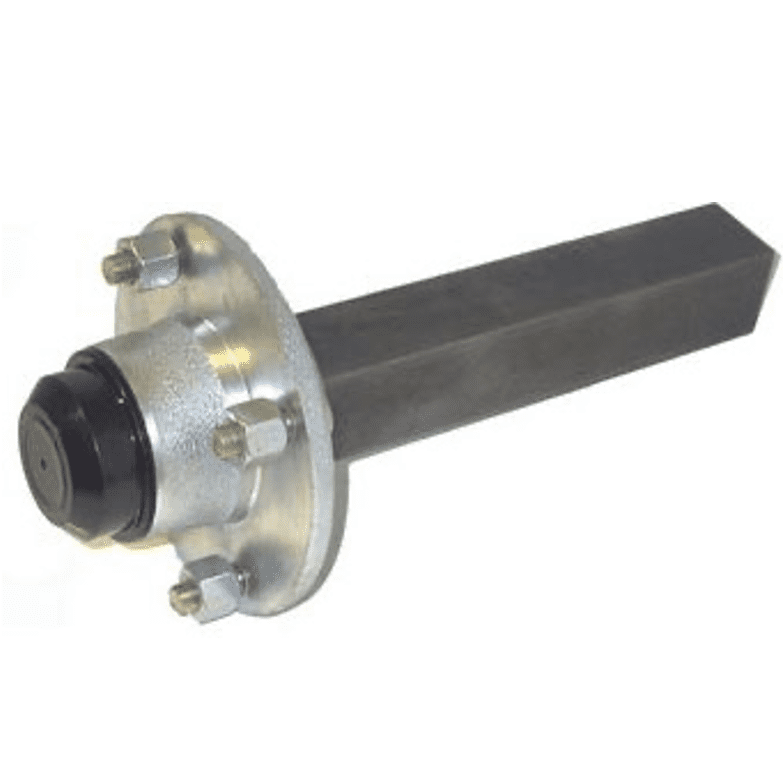 Trailer Stub Axle 550kg - 4 Stud 100mm