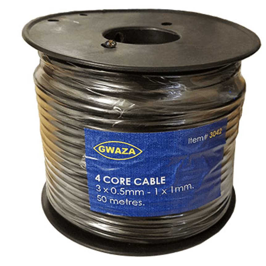 Cable 4 Core 50m 5A ⋆ Chris Beard APS
